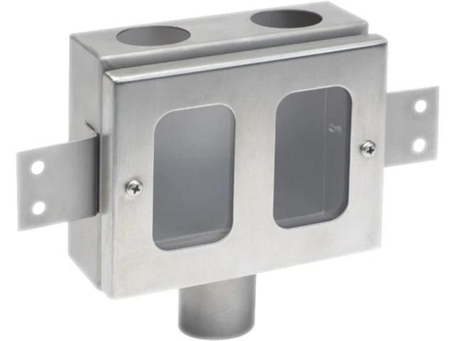 3MONKEEZ INWALL TUNDISH with Perspex Window Stainless Steel $55.00 ...
