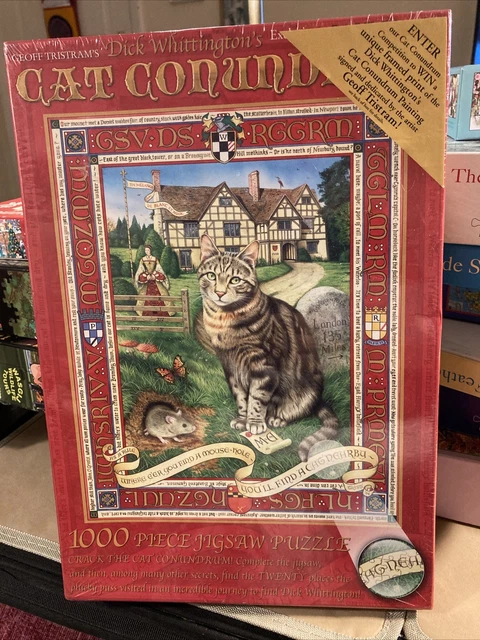 NEW DICK WHITTINGTON’S Cat Conundrum Geoff Tristram Jigsaw 1000 Piece ...
