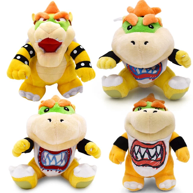 SUPER MARIO BOWSER Koopa Bowser Jr Stuffed Plush Toys Animal Doll Teddy, 6" UK EUR 10,46 ...