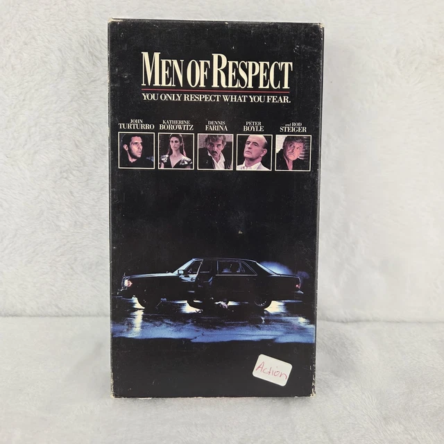 MEN OF RESPECT VHS 1990 RCA Columbia Home Video John Turturro £6.25 ...