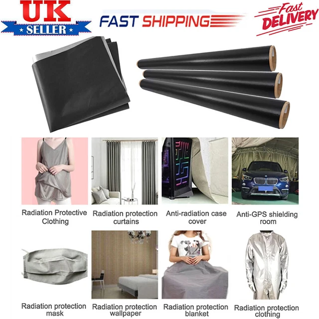 RFID SHIELDING FABRIC Military Grade Anti Radiation Protection Faraday ...