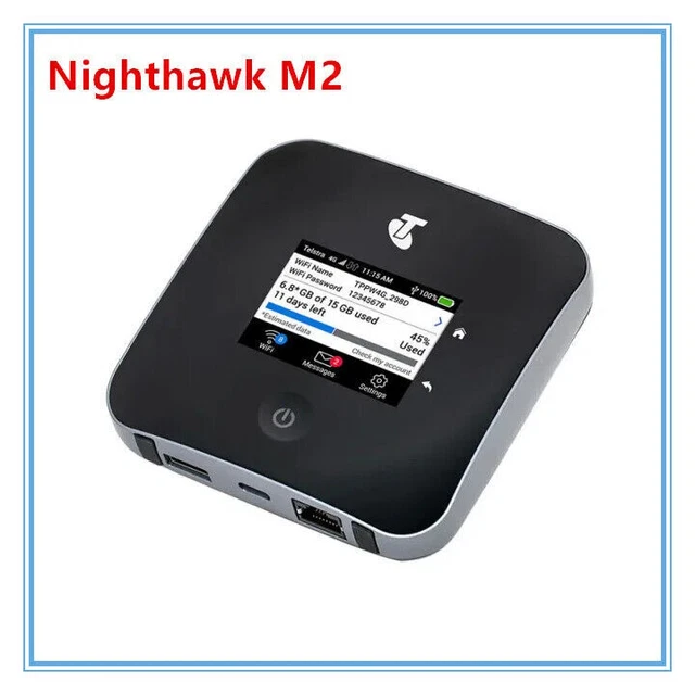 UNLOCKED NETGEAR NIGHTHAWK M2 MR2100 2000mbps 4G Mobile Hotspot WIFI ...