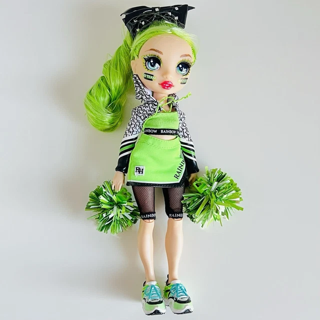RAINBOW HIGH DOLL Jade Hunter Cheer With Clothes Accessories ...
