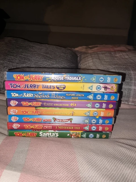 TOM AND JERRY Dvd Bundle 8x Dvds EUR 14,25 - PicClick IT