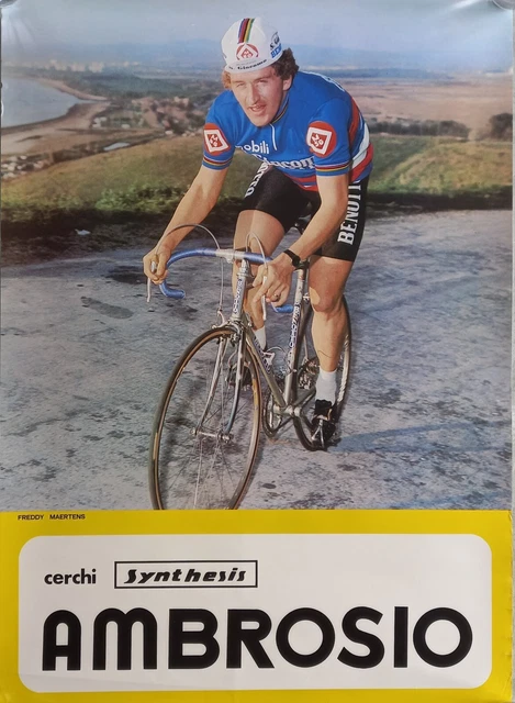 POSTER FREDDY MAERTENS 68 x 48 cm papier glacé EUR 5,00 - PicClick FR