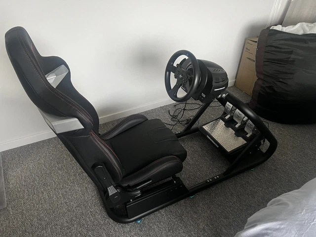 SIM RACING RIG Thrustmaster T300 RS GT, Loadcell pedals T-LCM, GT Omega ...
