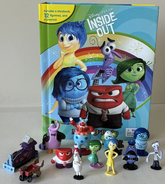 DISNEY PIXAR INSIDE Out My Busy Book Complete With 12 Figures and Play ...