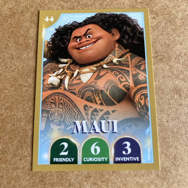 MORRISONS DISNEY CHRISTMAS Party Trading Cards - Number 44 - Maui £1.49 ...