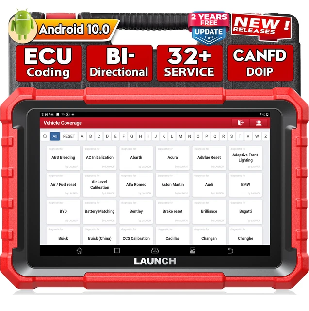 2024 LAUNCH X431 PRO Elite V5.0 PRO 5 Valise Outil diagnostics Systèmes ...