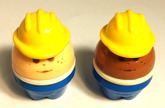 LITTLE TIKES CHUNKY Toddle Tots Construction Workers Vintage 1990s Toy ...