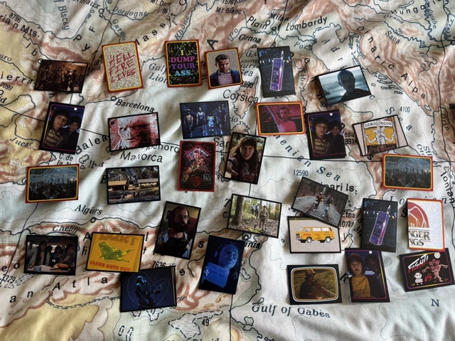 PANINI STRANGER THINGS One Last Adventure Limited Edition Card & 29 ...