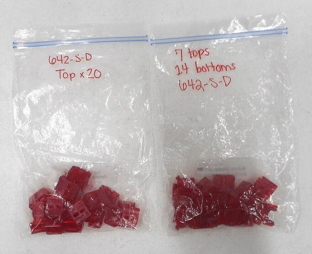 SARTORIUS 642-S-D TOP/BOTTOM Clipster Size S Aseptic Disconnector Pk of ...