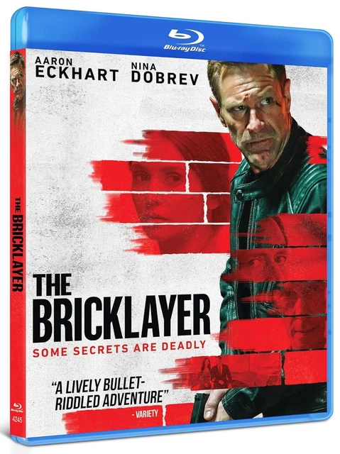 THE BRICKLAYER (BLU-RAY) Aaron Eckhart Nina Dobrev Tim Blake Nelson ...