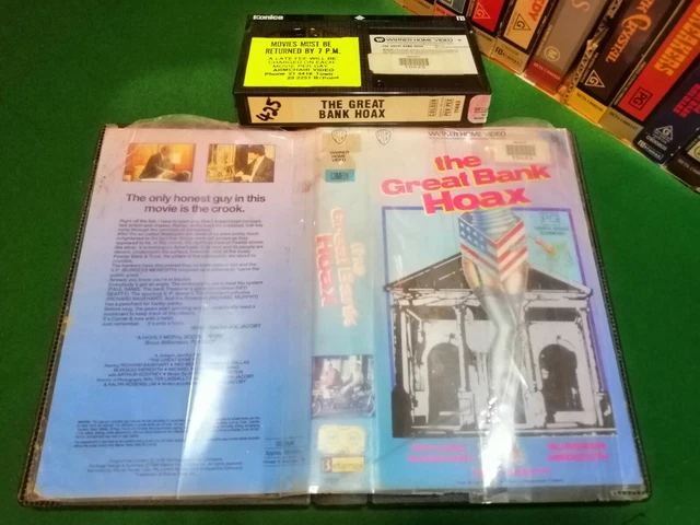 THE GREAT BANK HOAX - 1978 Warner Home Video - Obscure Lost Gem on BETA ...