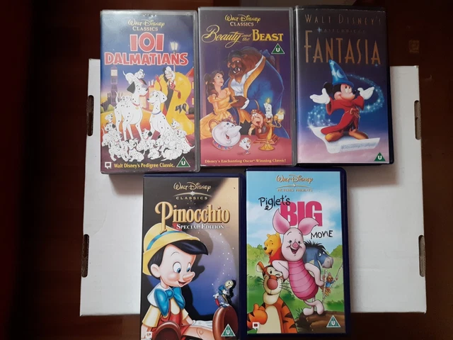 DISNEY VHS BUNDLE £4.99 - PicClick UK