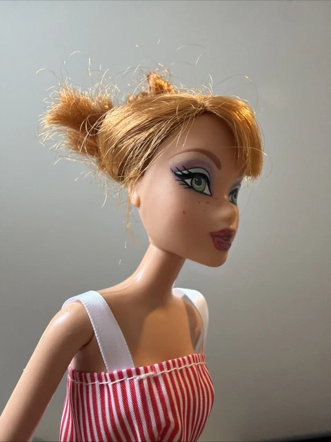 2004 BARBIE MY Scene kenzie Doll Auburn Red Hair Red Lips $58.00 ...