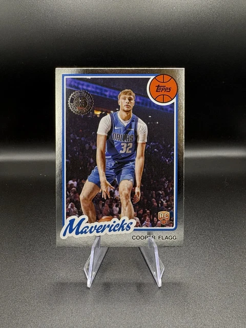 TOPPS NBA 2025-26 Cooper Flagg 45th Anniversary Chrome RC 80BK-51 EUR 1,00 - PicClick DE