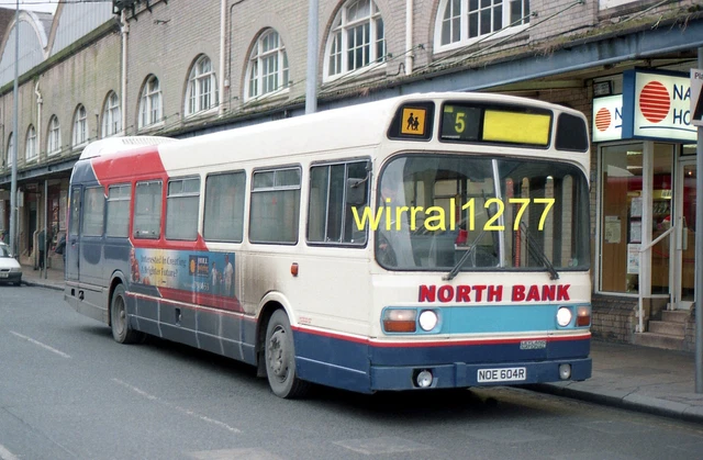 6X4 BUS COLOUR photograph Midland Red National NOE604R, North Bank ...