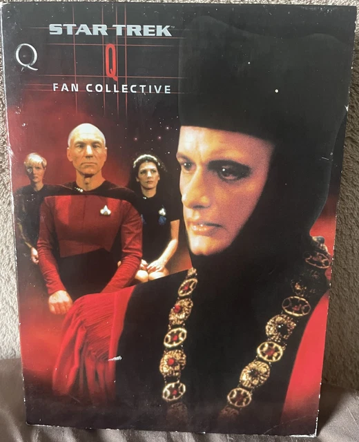 STAR TREK: Q Fan Collective Paramount DVD Set 4-disc sci-fi classic TV ...