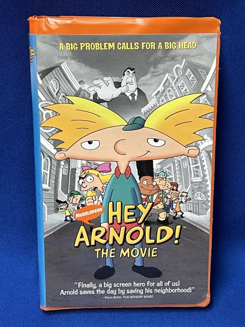 HEY ARNOLD THE Movie VHS 2002 Release Paramount Nickelodeon Animation £ ...