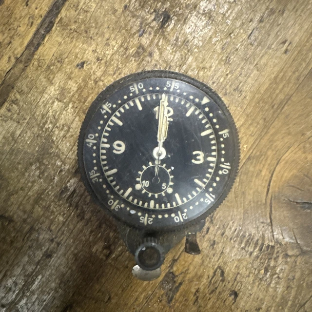 WW2 GERMAN LUFTWAFFE Junghans Messerschmitt 109 clock £102.12 - PicClick UK