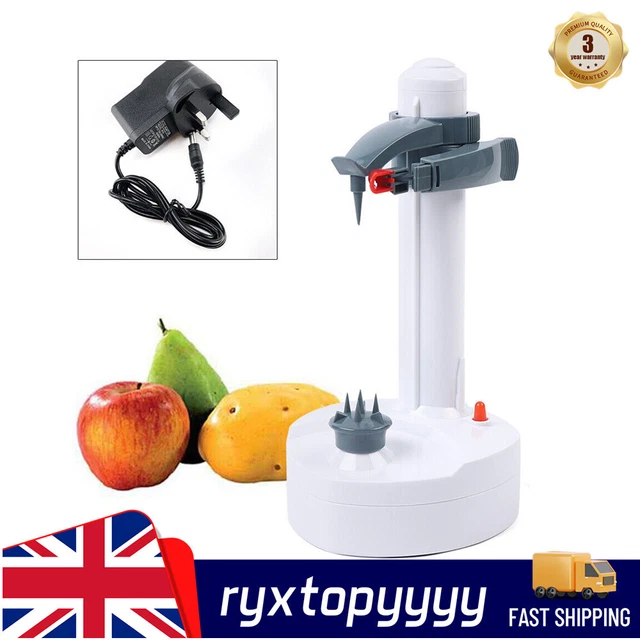 ELECTRIC VEGETABLE FRUIT Potato Peeler Automatic Rotate Skin Peeling ...