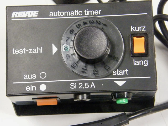 BELICHTUNGS-ZEITSCHALTUHR REVUE 2008 Automatic Electronic Timer mit ...