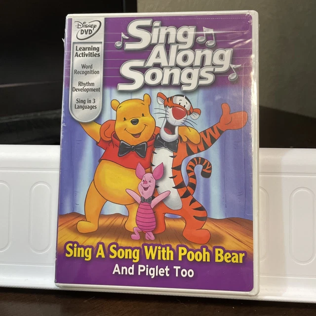 DISNEY SING ALONG Songs - Sing a Song with Pooh Bear and Piglet Too ...