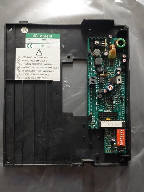 COMELIT 5814 Staffa Basic per Sistema SimpleBus2 per monitor Genius ...