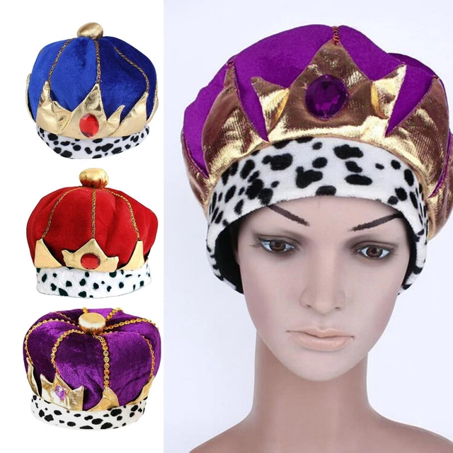 KING CROWN HAT Emperor Hat Performance Props £8.05 - PicClick UK