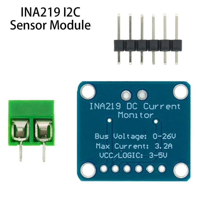 MONITORING BREAKOUT MODULE INA219 I2C Sensor Module DC Current Power ...