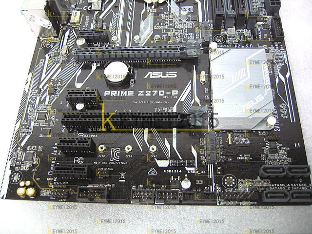 1PCS USED ASUS PRIME Z270-P LGA 1151 DDR4 DVI DDR4 dual m.2 motherboard ...