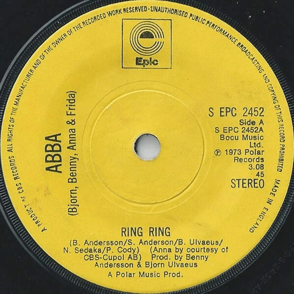 ABBA , BJÖRN & Benny, Agnetha & Anni-Frid - Ring Ring (Vinyl) EUR 7,59 - PicClick IT