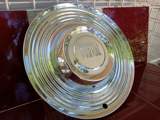 1955 PONTIAC CHIEFTAIN Star Chief Catalina 15" Hubcap (1) Wheel Cover ...
