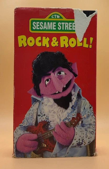 SESAME STREET - Rock Roll VHS 1990 **Buy 2 Get 1 Free** £5.34 - PicClick UK