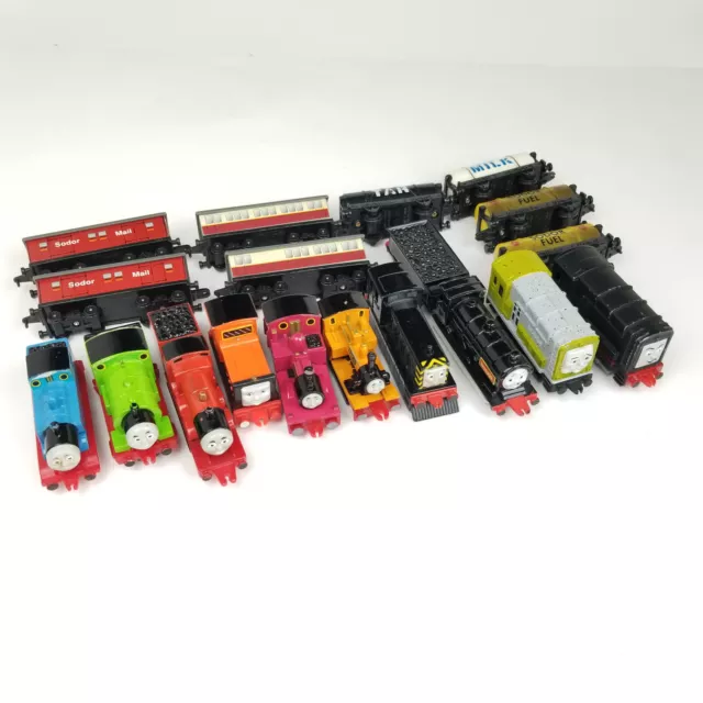 THOMAS THE TANK Engine Friends Ertl Die-cast Train Engine Car Lot of 18 ... THOMAS THE TANK Engine Friends Ertl Die-cast Train Engine Car Lot of 18 ...