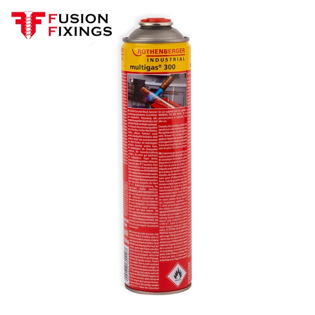 ROTHENBERGER 80057 MULTI-GAS 300 Propane Butane Mix Solder Welding ...