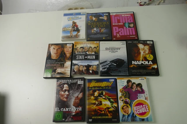 10 FILME DVD Film für die Familie ab 12 Jahre Komödie Krimi Liebe ...