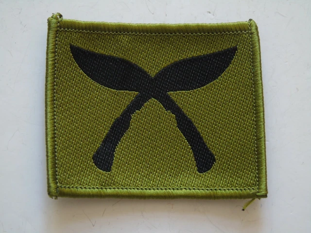 BRITISH ARMY ROYAL Gurkha Rifles Tactical Recognition Flash TRF £1.99 ...