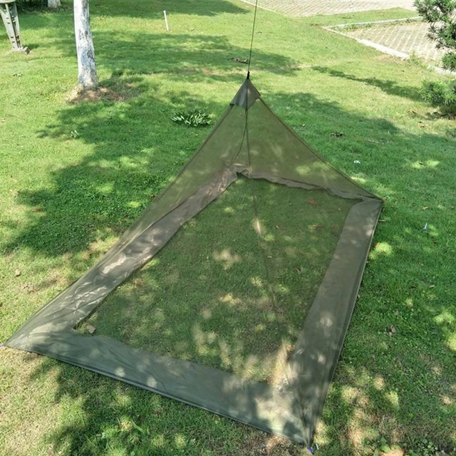 INSECT CAMPING OUTDOOR Backpacking Mosquito Mat Textile Mesh Mosquito ...