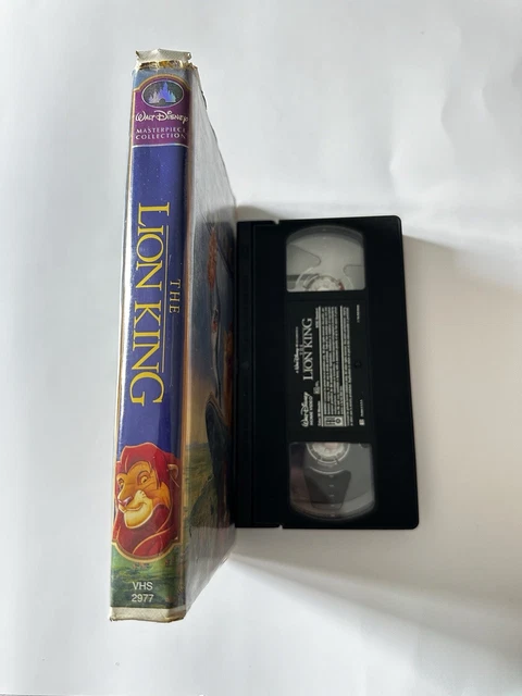 WALT DISNEY THE Lion King VHS 1994 Masterpiece Collection #2977 $10.50 ...