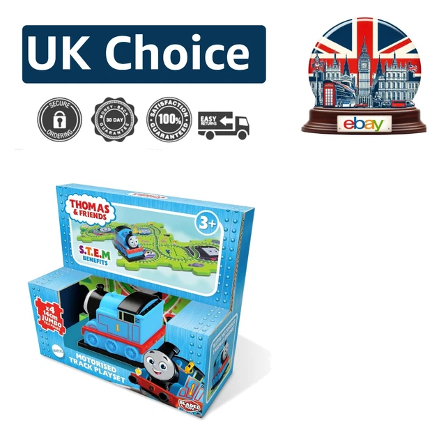 THOMAS THE TANK Engine Playset - Motorized Track with Train and Track ...