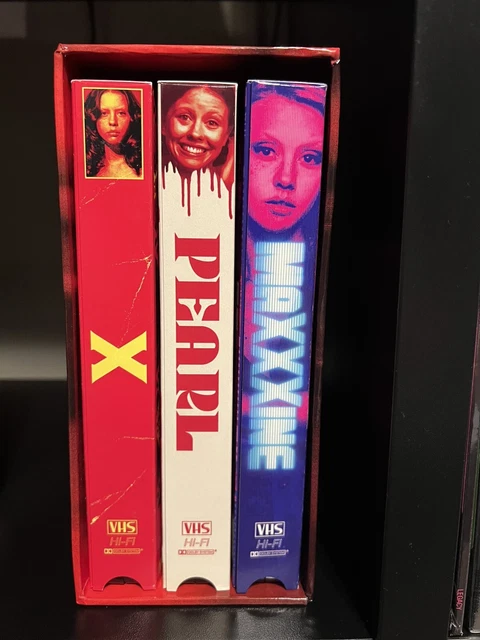 THE X TRILOGY (X, Pearl, MaXXXine) VHS Set £143.58 - PicClick UK