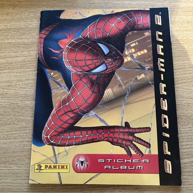 PANINI SPIDER-MAN 2 sticker album, Inc poster. Near Complete, 16 ...