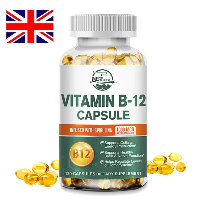 VITAMINA B12 120 Compresse 1000mcg Metilcobalamina Fatica Stanchezza ...