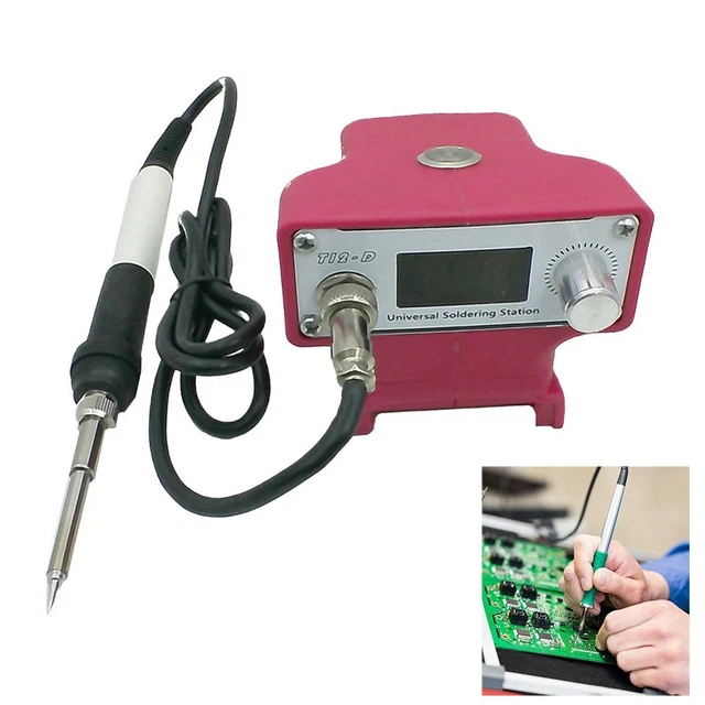 COMPACT CORDLESS SOLDERING Station with Safe Low Voltage for 18V ...