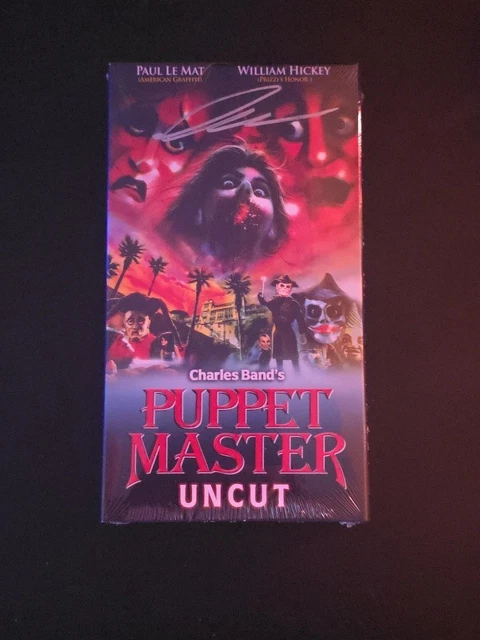 PUPPET MASTER UNCUT Vhs Full Moon Features Church Of Chills Exclusive ...