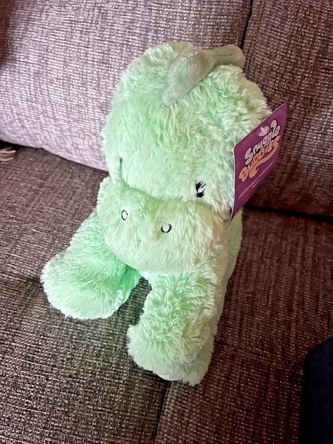 ADDO SNUGGLE BUDDIES Friendship Dinosaur Dylan Green Soft Toy Plush 13 ...