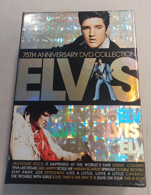 ELVIS 75TH anniversary dvd collection $90.00 - PicClick CA