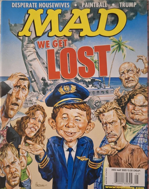 MAD MAGAZINE #453 (May 2005) Lost/Desperate Housewives/Donald Trump £9. ...